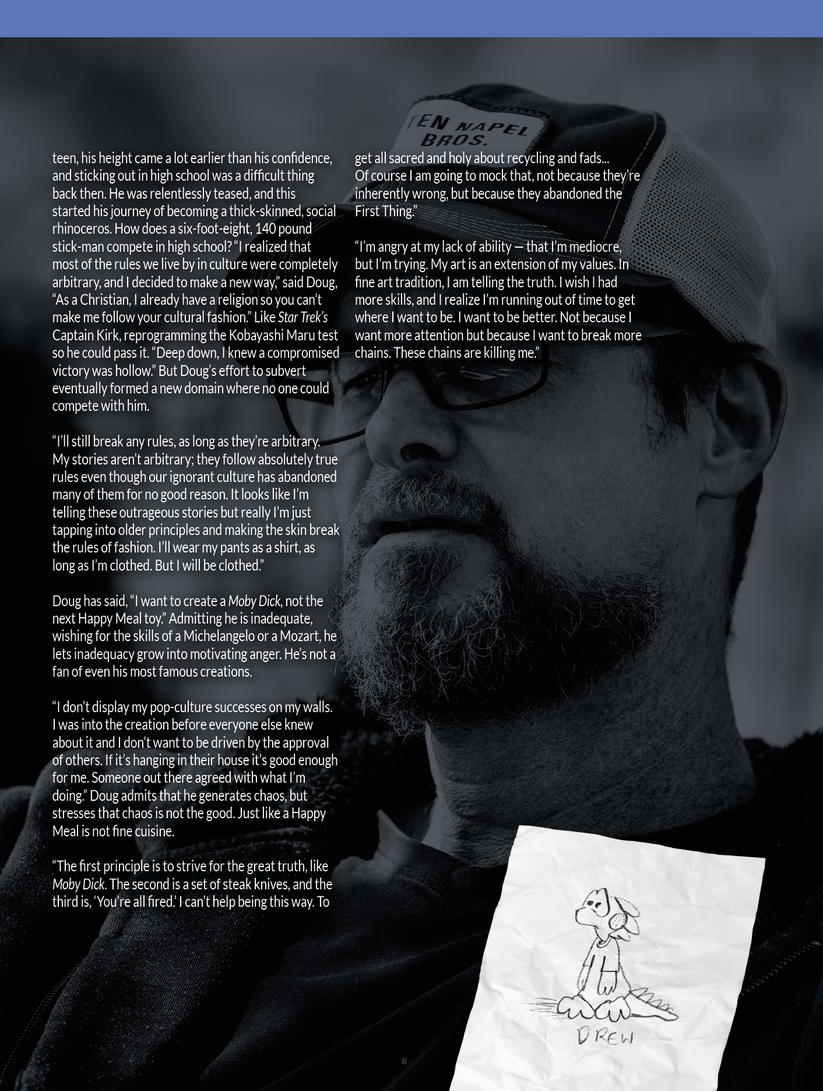 The Making Of Earthworm Jim – Doug TenNapel Comic Library