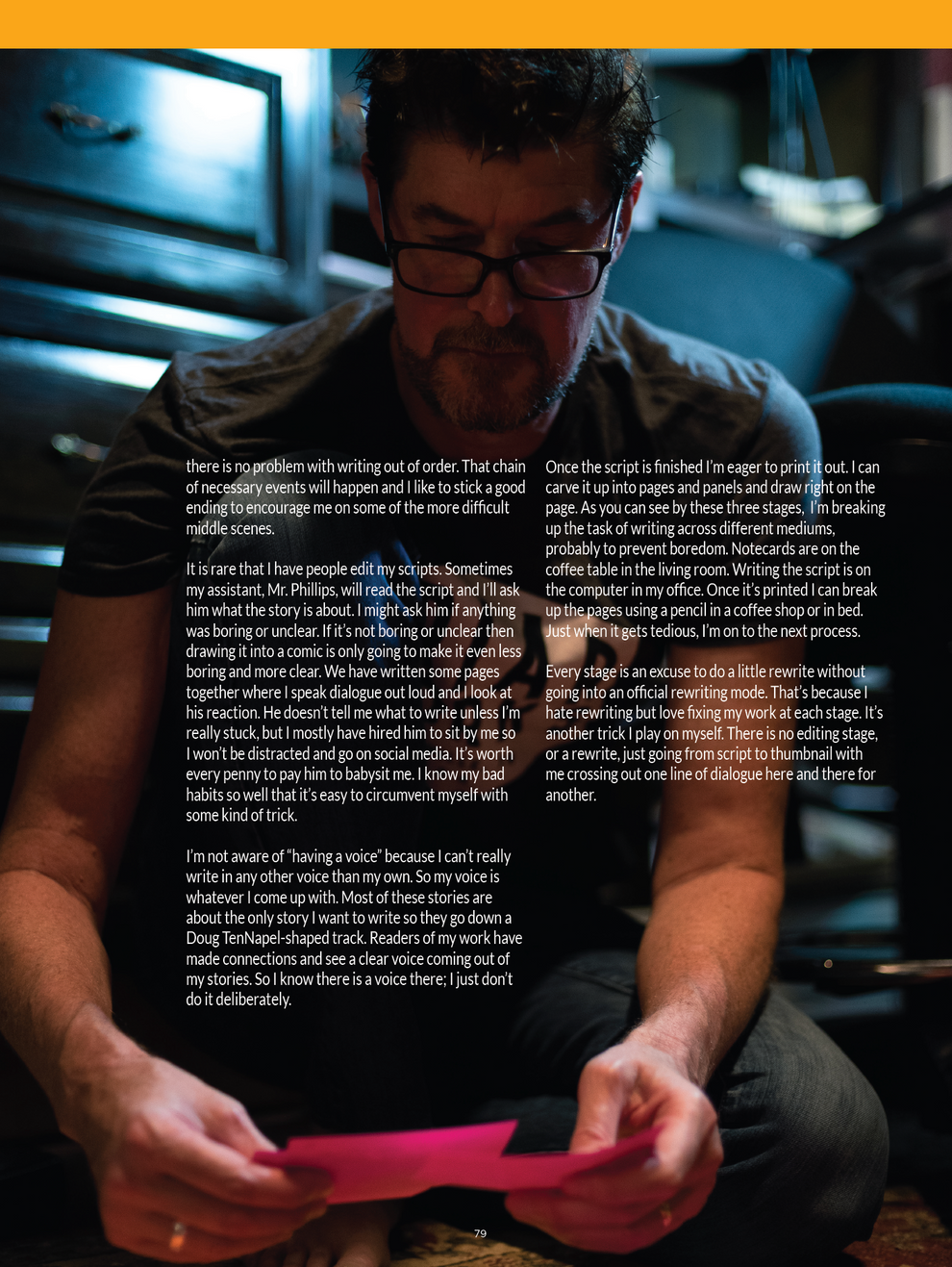 The Making Of Earthworm Jim – Doug TenNapel Comic Library