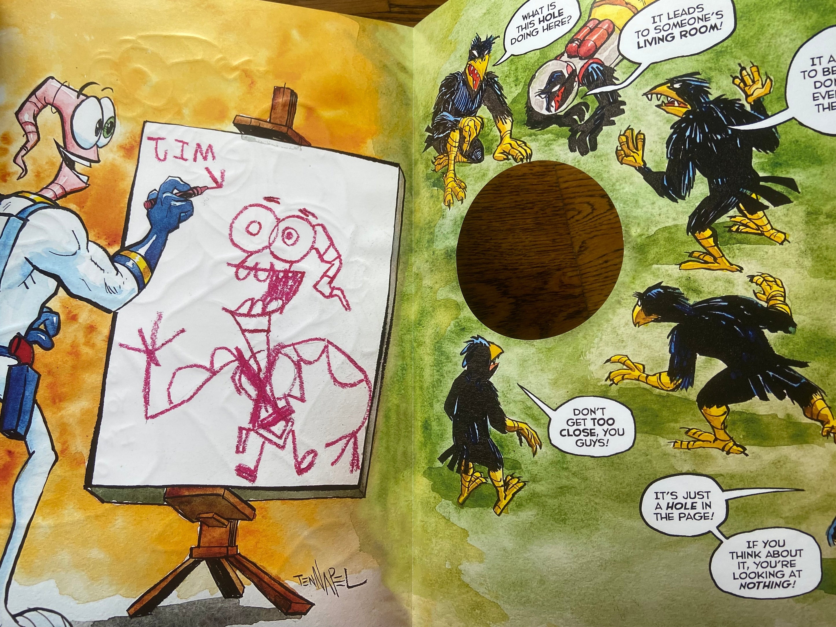 Earthworm Jim: Launch the Cow – Doug TenNapel Comic Library