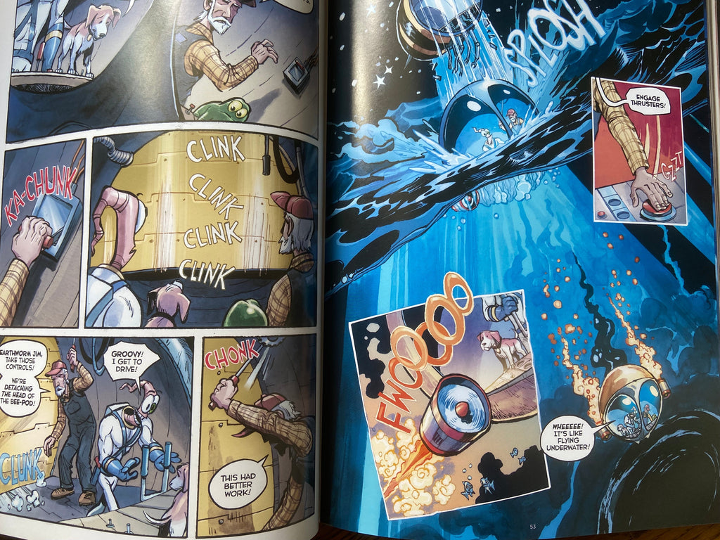 Earthworm Jim 2 - Fight The Fish – Doug TenNapel Comic Library